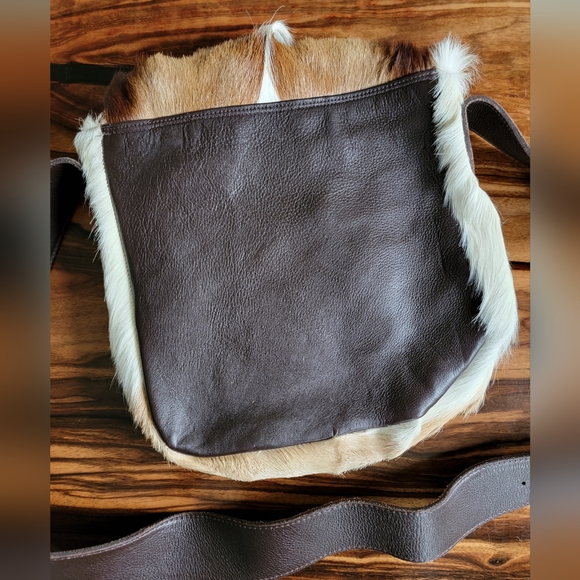 Be Wilde | Bags | South African Springbok Skin Crossbody Bag | Poshmark